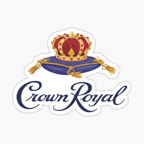 "CROWN ROYAL CANADIAN WHISKY" Sticker for Sale by evansa245 | Redbubble