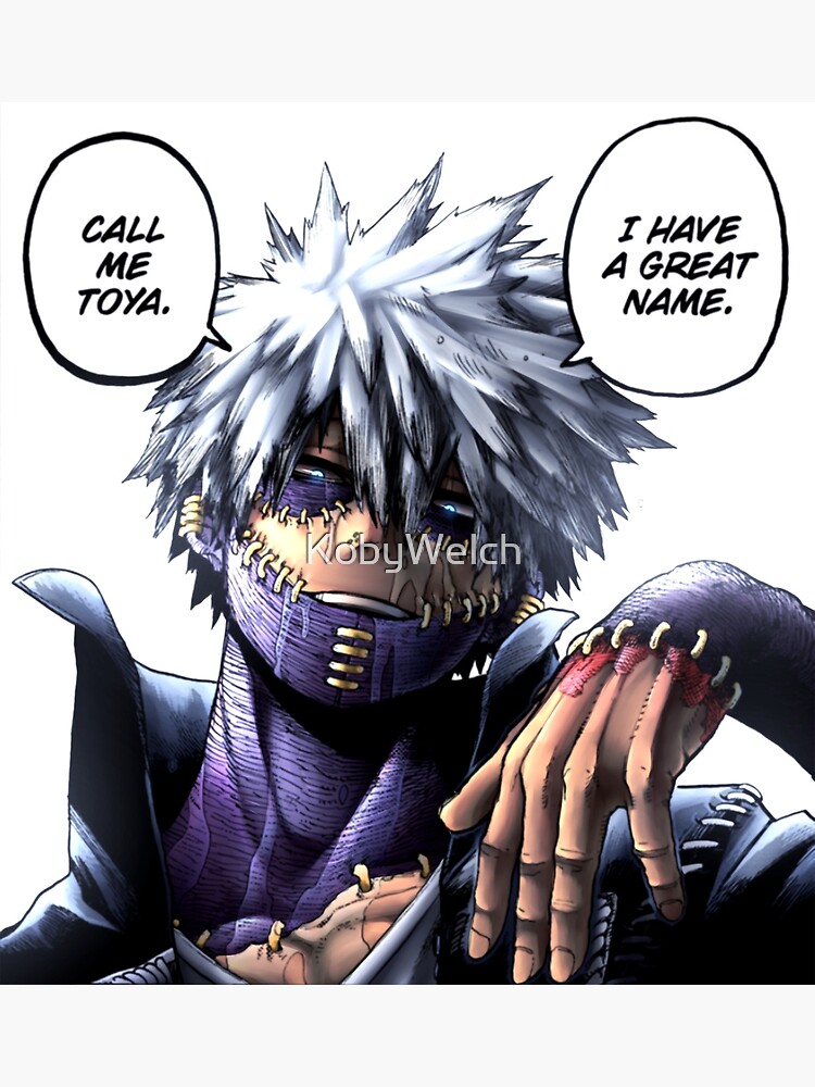 "Dabi Toya Todoroki MHA" Art Print for Sale by KobyWelch | Redbubble