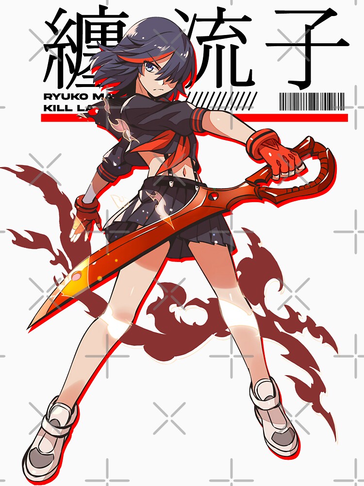 "Ryūko Matoi Art Design - White Version" T-shirt for Sale by imsinss ...