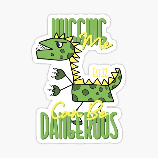 "HUGGING ME CAN BE DANGEROUS" Sticker for Sale by GAADesignz | Redbubble
