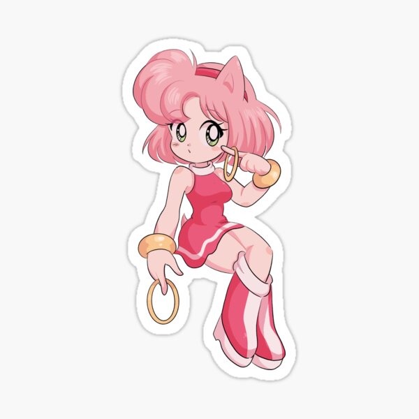 "Chibi Ames" Sticker for Sale by Chellyko | Redbubble