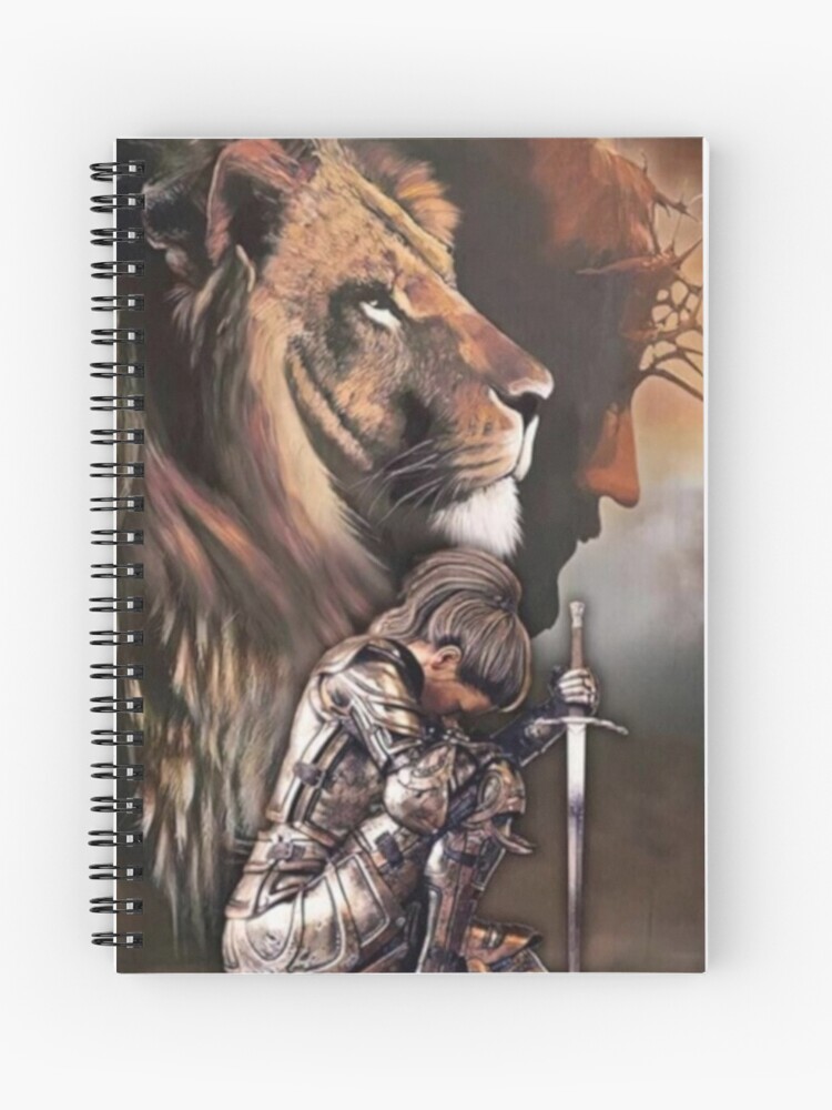 "Lady Warrior the Lion and Jesus Christ" Journal for Sale by smartnet77 ...