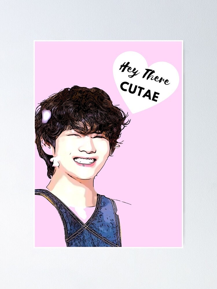 Póster «Tae hyung | kim tae hyung | Tae Tae | BTS | Bangtan | Tarjeta ...
