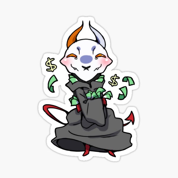 "7 Deadly Sins: Greed" Sticker for Sale by amberlaine | Redbubble