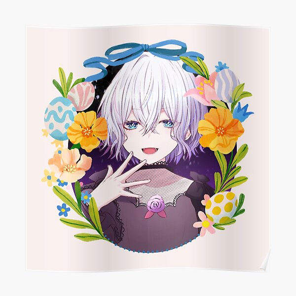 "The Case Study of Vanitas Anime - Female Character Floral Frame ...