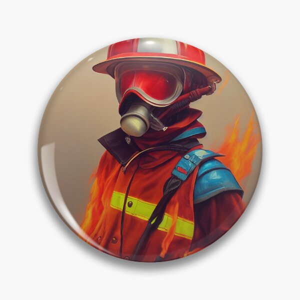"Firefighter Epic Scene Wallpaper, Digital Art, Realistic Render ...