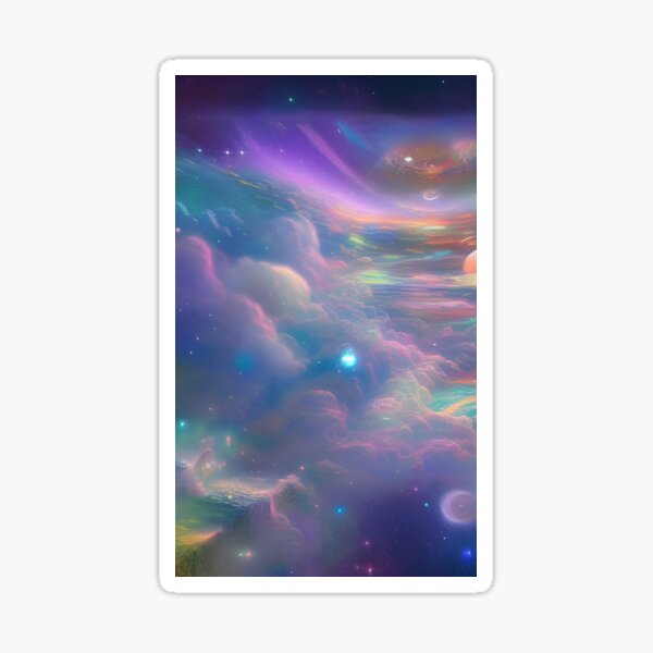 "A fantasy hyper detailed map of the Universe" Sticker for Sale by ...