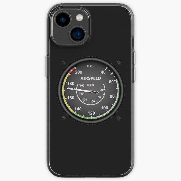 "Airspeed Indicator Flight Instruments AI " iPhone Case for Sale by ...