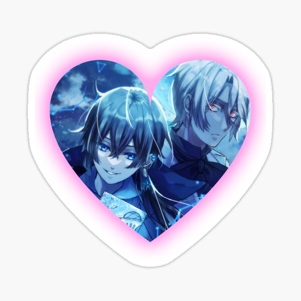 "Copy of The Case Study of Vanitas Anime - Lovers Heart frame" Sticker ...