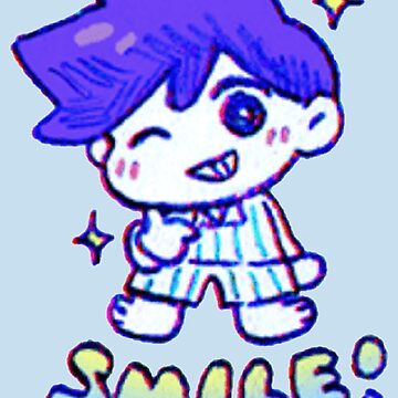 "Omori Chibi hero- Smile " Sticker for Sale by Clairebutler886 | Redbubble