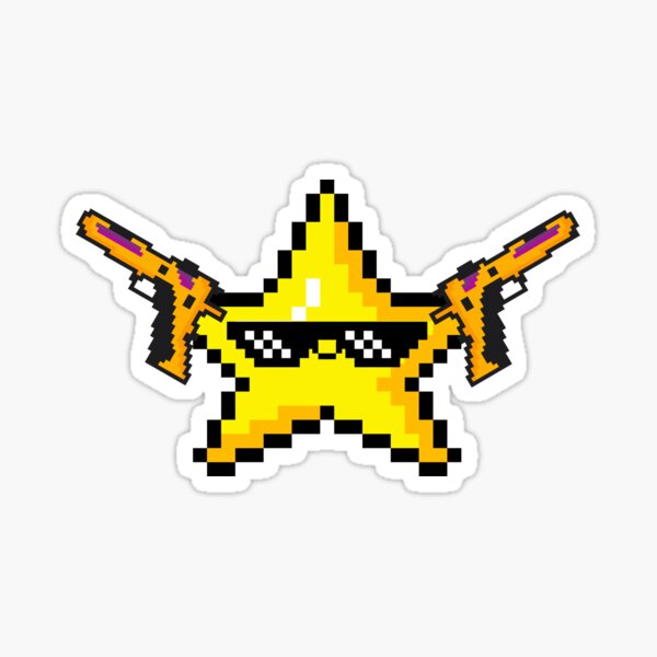 "Shooting star?" Sticker for Sale by AtesDesigns | Redbubble
