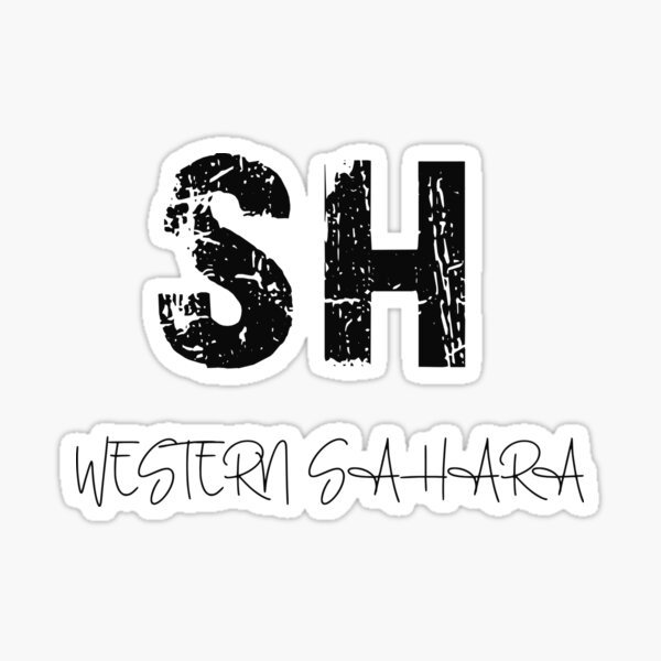 " Western Sahara SH" Sticker for Sale by best-tshirtss | Redbubble