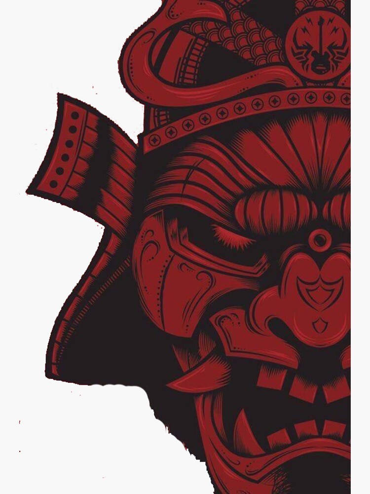 "oni" Sticker for Sale by glyceria | Redbubble