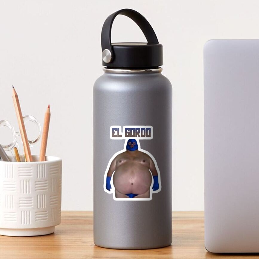 "El Gordo" Sticker for Sale by Jack-the-beast | Redbubble
