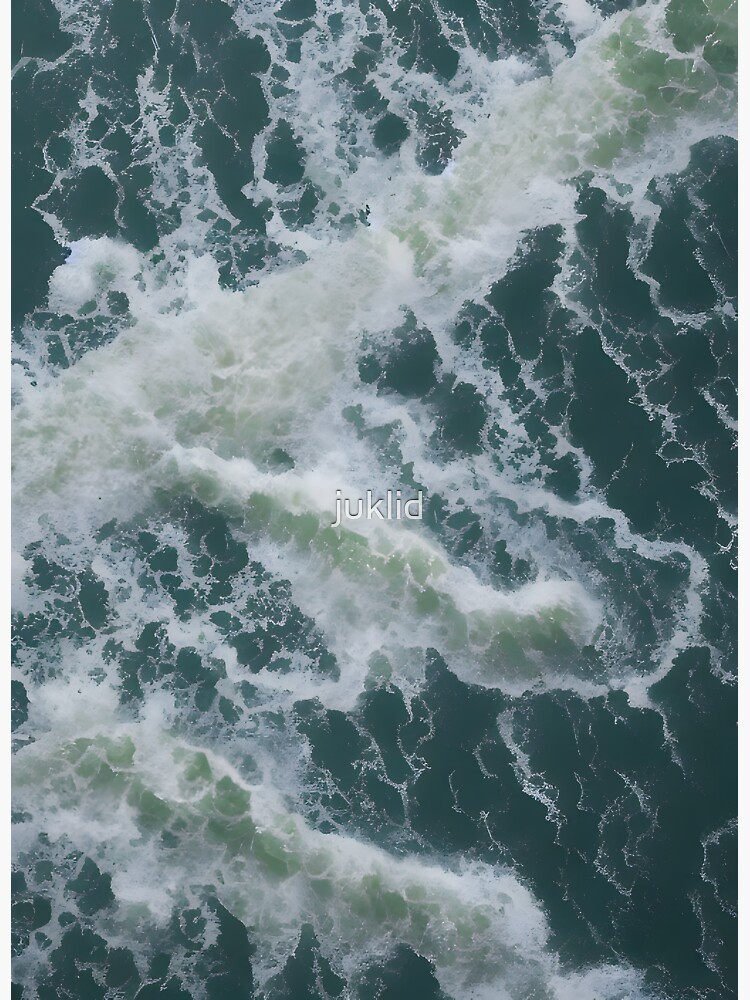 "Waves: #50" Sticker for Sale by juklid | Redbubble