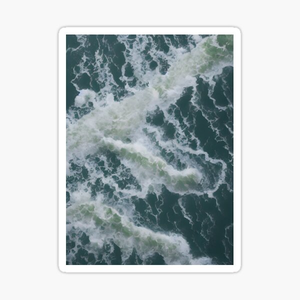 "Waves: #50" Sticker for Sale by juklid | Redbubble