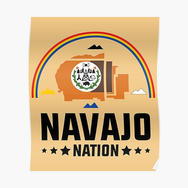 "Navajo nation - navajo nation flag - great seal of the navajo nation ...