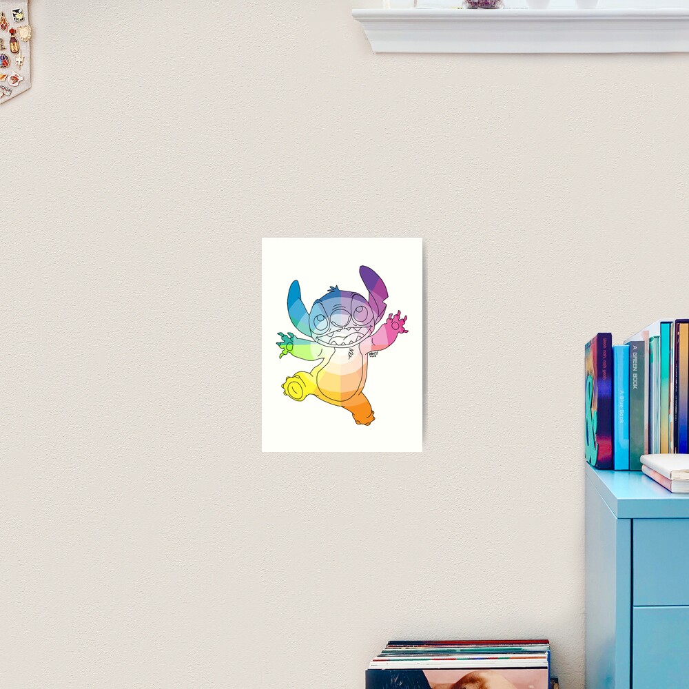 "Stitch color wheel" Art Print for Sale by maddiemak96 | Redbubble