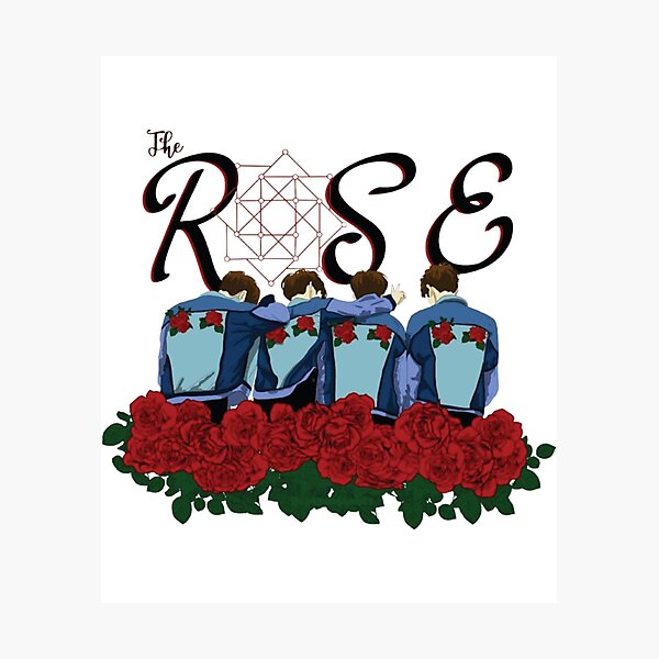 Lámina fotográfica «el kpop rosa, la BANDA kpop rosa, el diseño genial ...