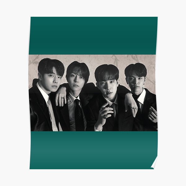 The Rose Kpop The Rose Kpop Band The Rose Kpop Cool Design Rose The Rose Kpop Poster For