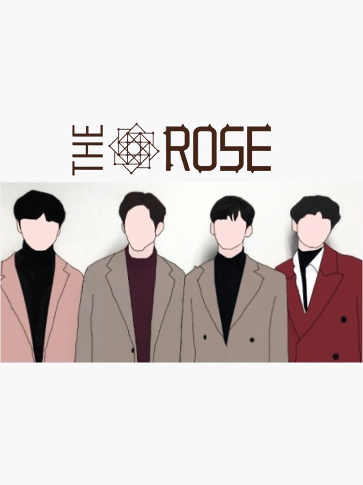 "the rose kpop, the rose kpop BAND, the rose kpop cool design rose, the ...