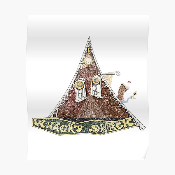 "Whacky Shack (Distressed)" Poster for Sale by Cobalt7 | Redbubble