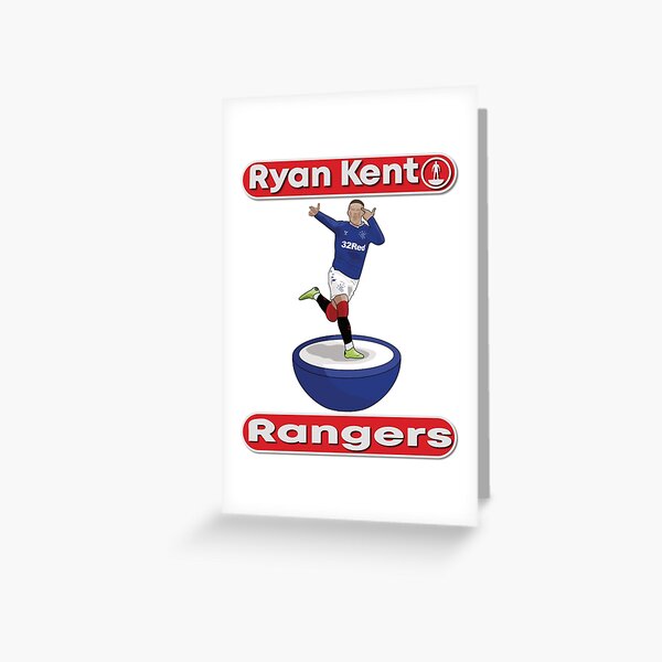 "Ryan Kent Goal Celebration, Subbuteo Style Player, Rangers Fan Art ...