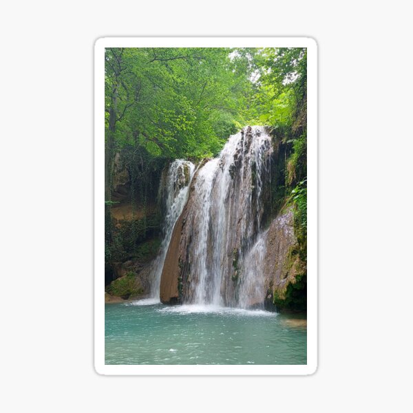 "Waterfall" Sticker for Sale by SerBon7 | Redbubble