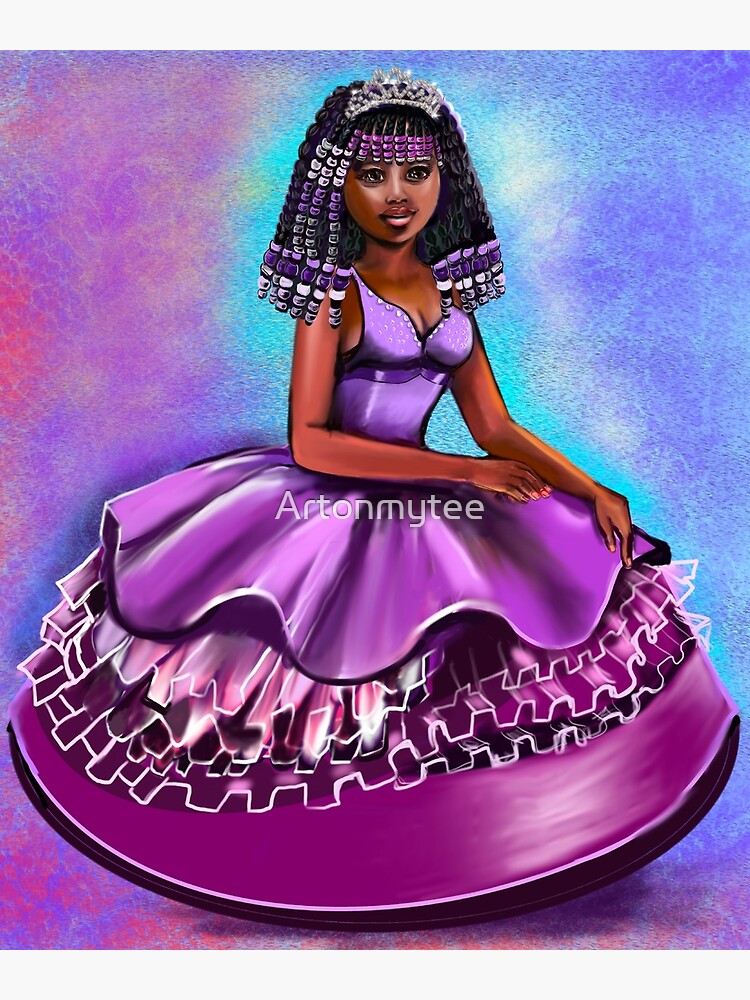 "African American princess with beads. The best Gifts for black girls ...