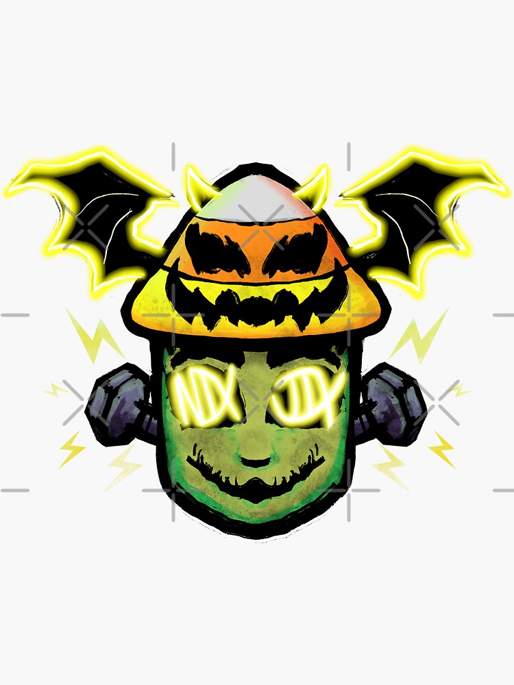 "Frank n Bat" Sticker for Sale by NixJix | Redbubble