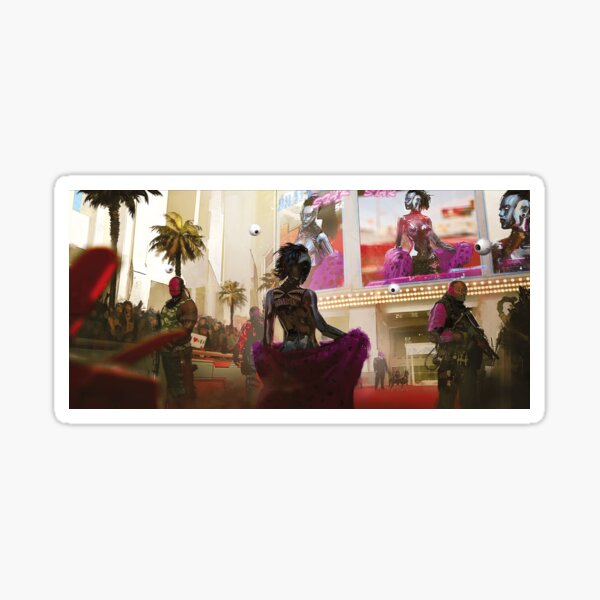 "Cyberpunk Gangs" Sticker for Sale by BienThings | Redbubble
