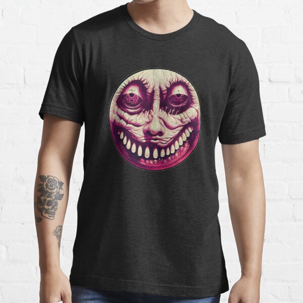 "Gothic Smiley Face version 10" T-shirt for Sale by SmileyDan ...
