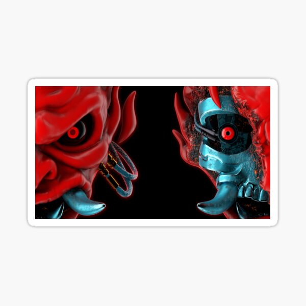 "Cyberpunk Samurai" Sticker for Sale by BienThings | Redbubble