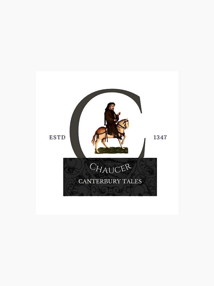 "Modern Chaucer" Sticker for Sale by mtprice | Redbubble