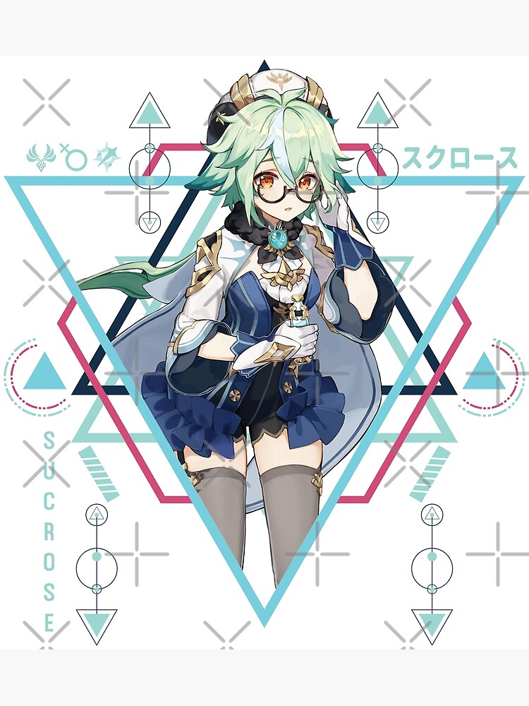 "Sucrose | Genshin Impact" Art Print for Sale by B-love | Redbubble