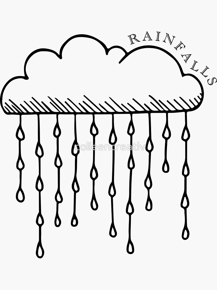 "Rainfalls (Giant Rooks Rookery)" Sticker for Sale by colleencreativ ...