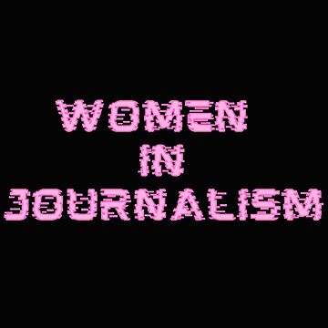 "Women in Journalism Pink Sticker" Sticker for Sale by harry mac ...