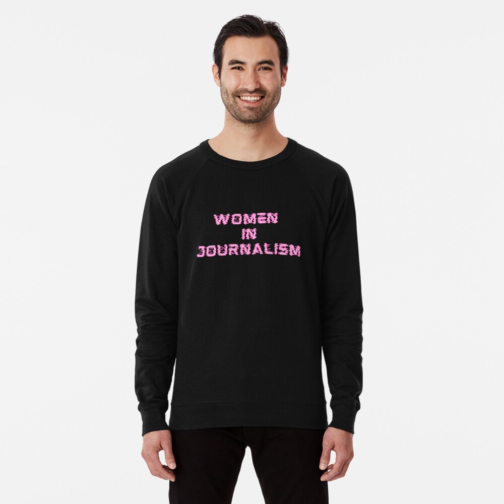 "Women in Journalism Pink Sticker" Sticker for Sale by harry mac ...