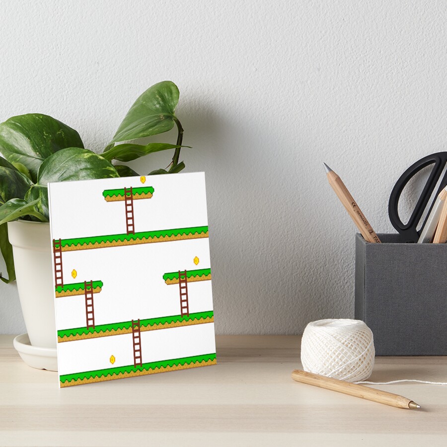 "Pixel art stage videogames " Art Board Print for Sale by ...