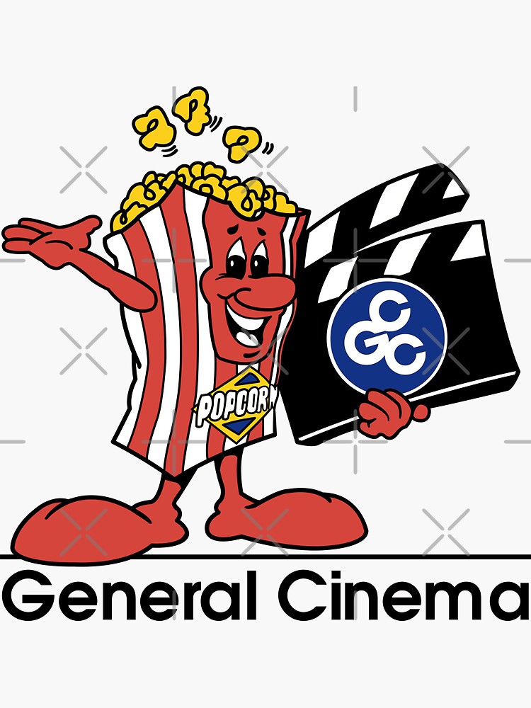 "General CInema" Sticker for Sale by TeeArcade84 | Redbubble