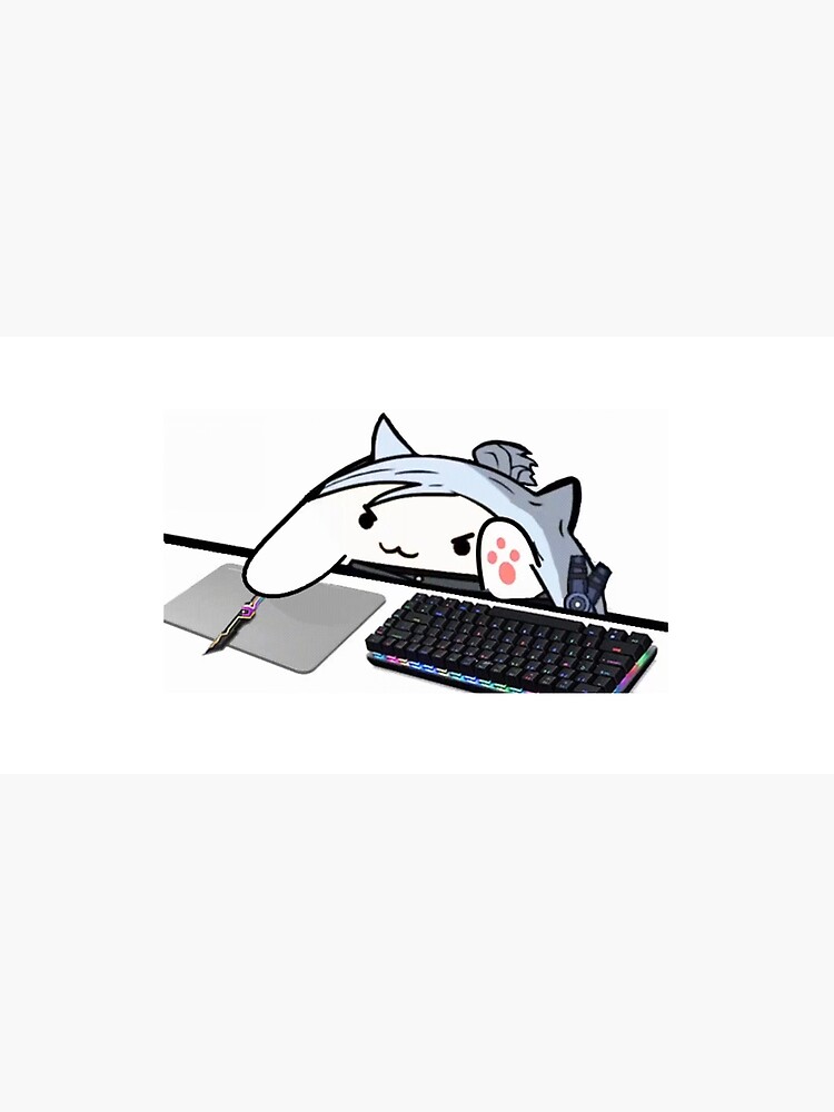 "WATCH THIS!!!!!!! Bongo Cat" Mouse Pad for Sale by Memes-Inc | Redbubble