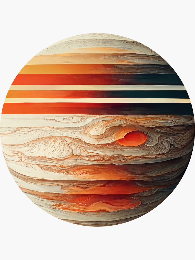 "Jupiter, King of the Gods" Sticker for Sale by LightStubble | Redbubble