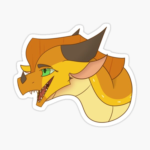 "Wings of Fire - Sunny (Sticker)" Sticker for Sale by MysticalPlazma ...