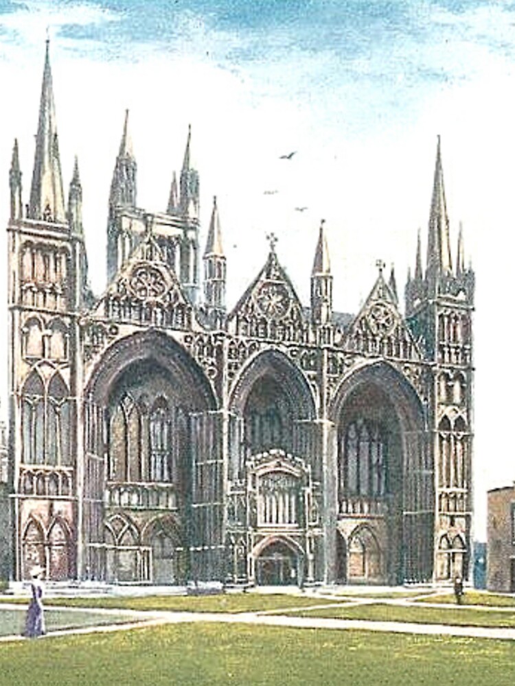 "Peterborough Cathedral, Peterborough, Cambridgeshire, England ...