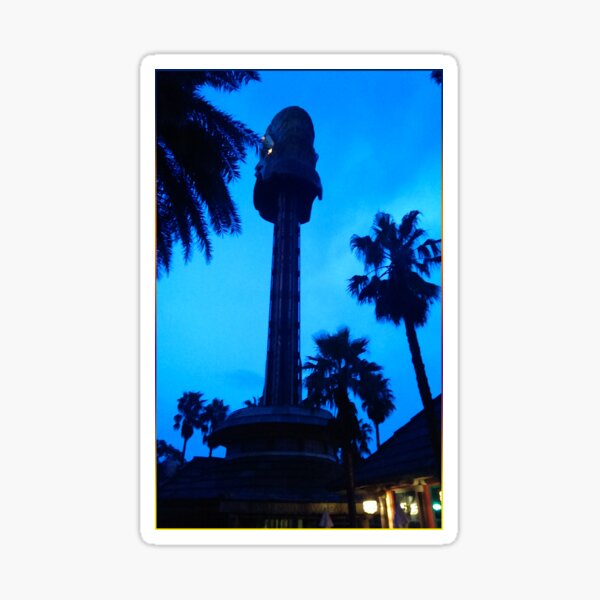 "Amusement Park at Night" Sticker for Sale by estore1994 | Redbubble