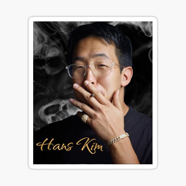 "Kill Tony regular & Comedy Icon - Hans Kim" Sticker for Sale by ...