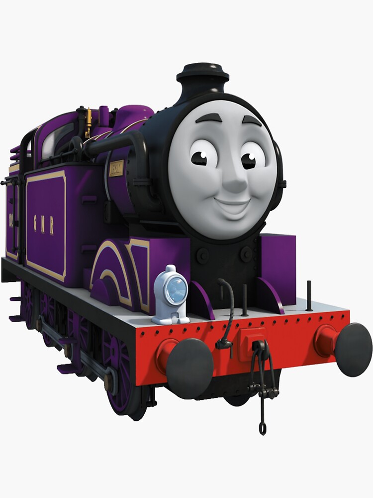 "RYAN THE PURPLE TANK ENGINE" Sticker for Sale by Pfasanya824 | Redbubble