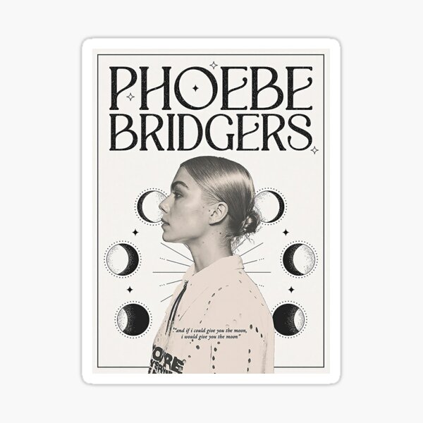 "phoebe bridgers " Sticker for Sale by paigejill78 | Redbubble