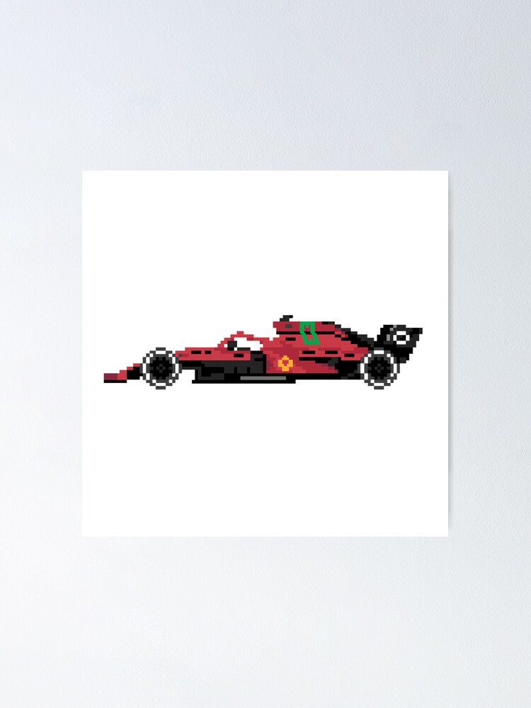"Ferrari | Retro 8-Bit Formula 1 Car" Poster for Sale by Jervis-Tetch ...