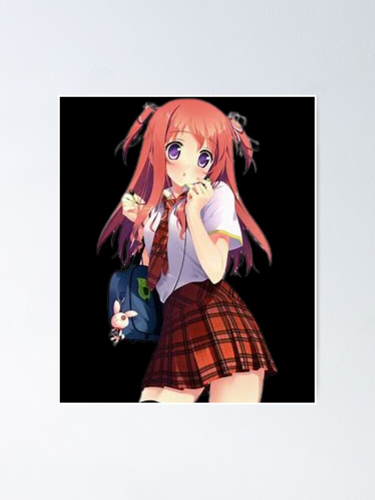 Poster « Anime Badass graphique dessin animé mignon », par ...